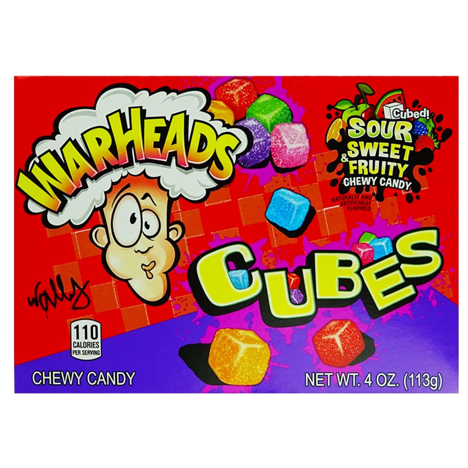 Warheads Chewy Cubes - Sweet Vibez