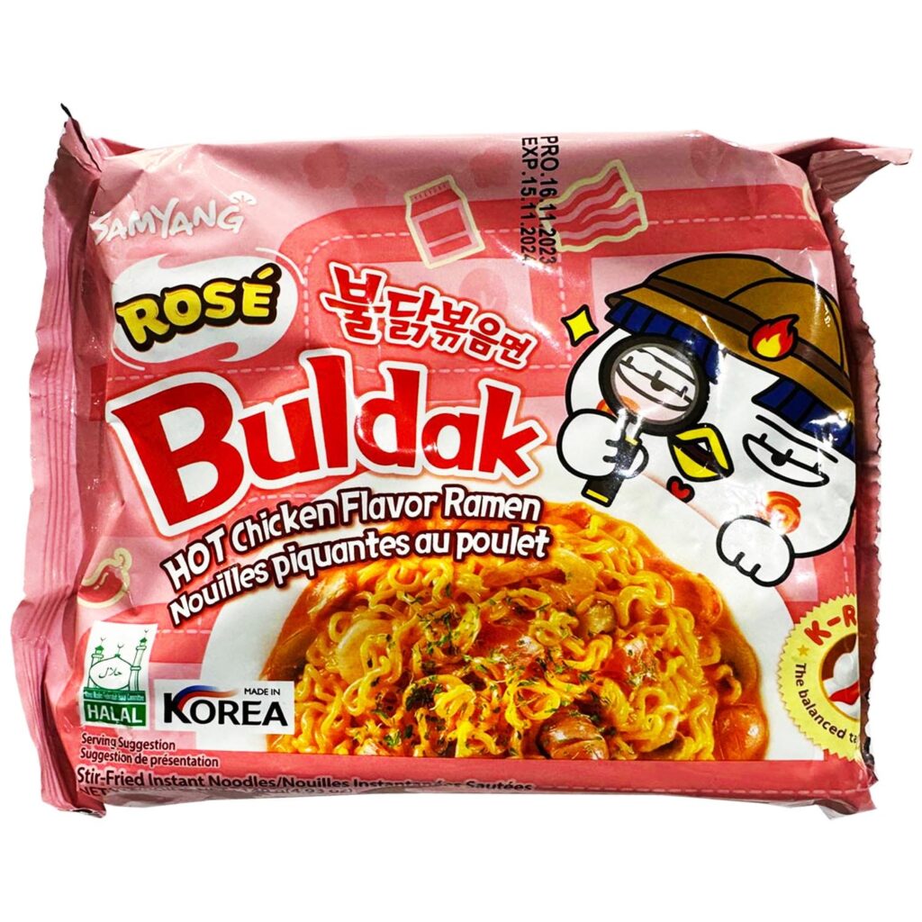 Samyang Nudeln Rose - Buldak - Sweet Vibez
