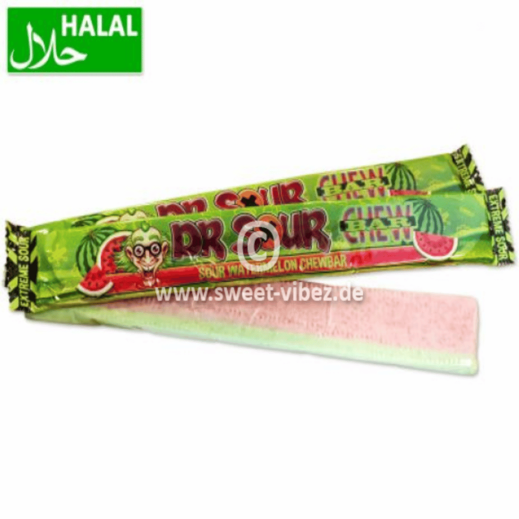 Dr. Sour Watermelon Chew Bar - Sweet Vibez