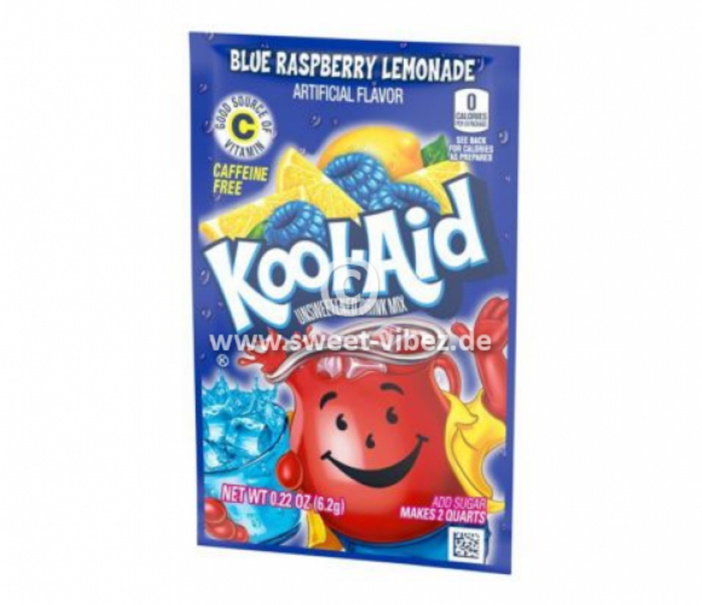 Kool Aid Bag Blue Raspberry Lemon - Sweet Vibez
